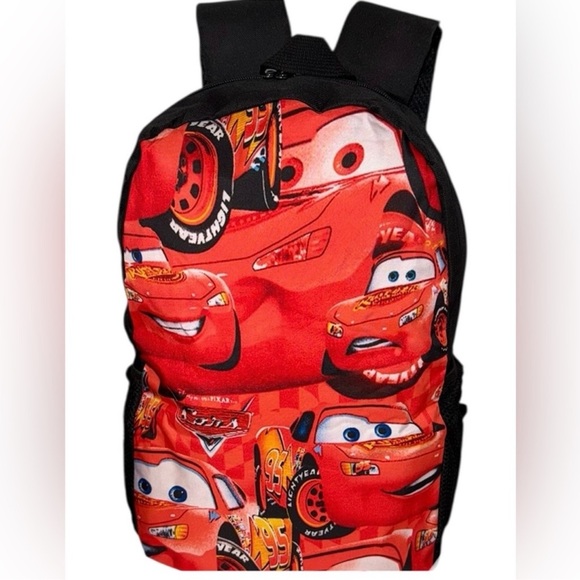 Disney | Accessories | Disney Lightning Mcqueen Backpack | Poshmark